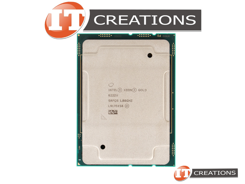 SRFQ5 - New - Intel Xeon Gold 20 Core Processor 6222v 1.80GHZ Base / 3 ...