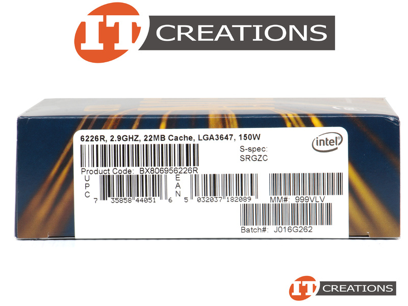 SRGZC-RETAIL - Retail - INTEL XEON GOLD 16 CORE PROCESSOR 6226R 2.90GHZ ...