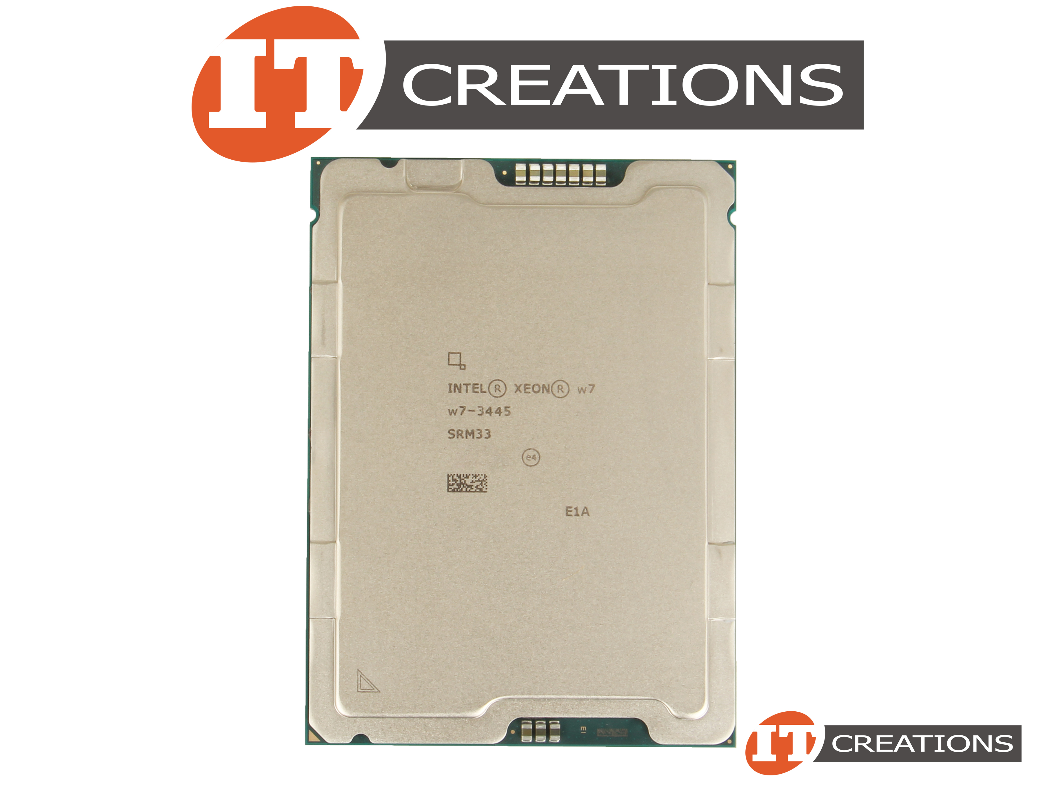 SRM33 - New - Intel Xeon 20c/0c 20 Core Processor W7-3445 2.60GHZ Base / 4.80GHZ MAX 52.5MB ...