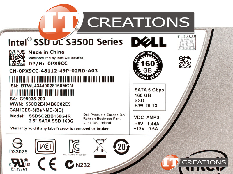 SSDSC2BB160G4R-DELL - New Other - DELL / Intel 160GB MLC SATA III 2.5 ...