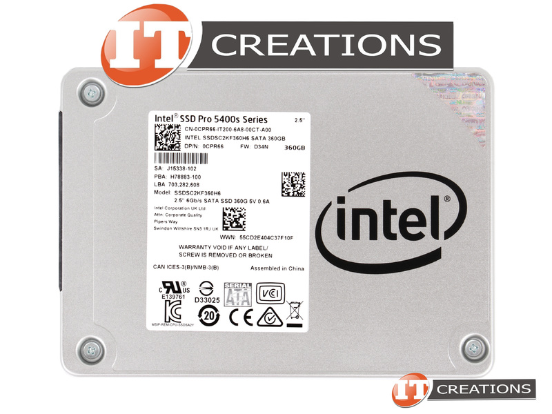 SSDSC2KF360H6-DELL - New Other - DELL / Intel 360GB TLC SATA III 2.5 ...