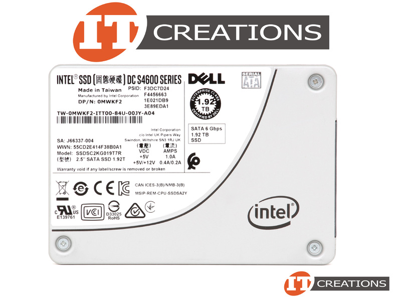 SSDSC2KG019T7R-DELL - Refurbished - DELL / INTEL 1.92TB TLC SATA III 2. ...