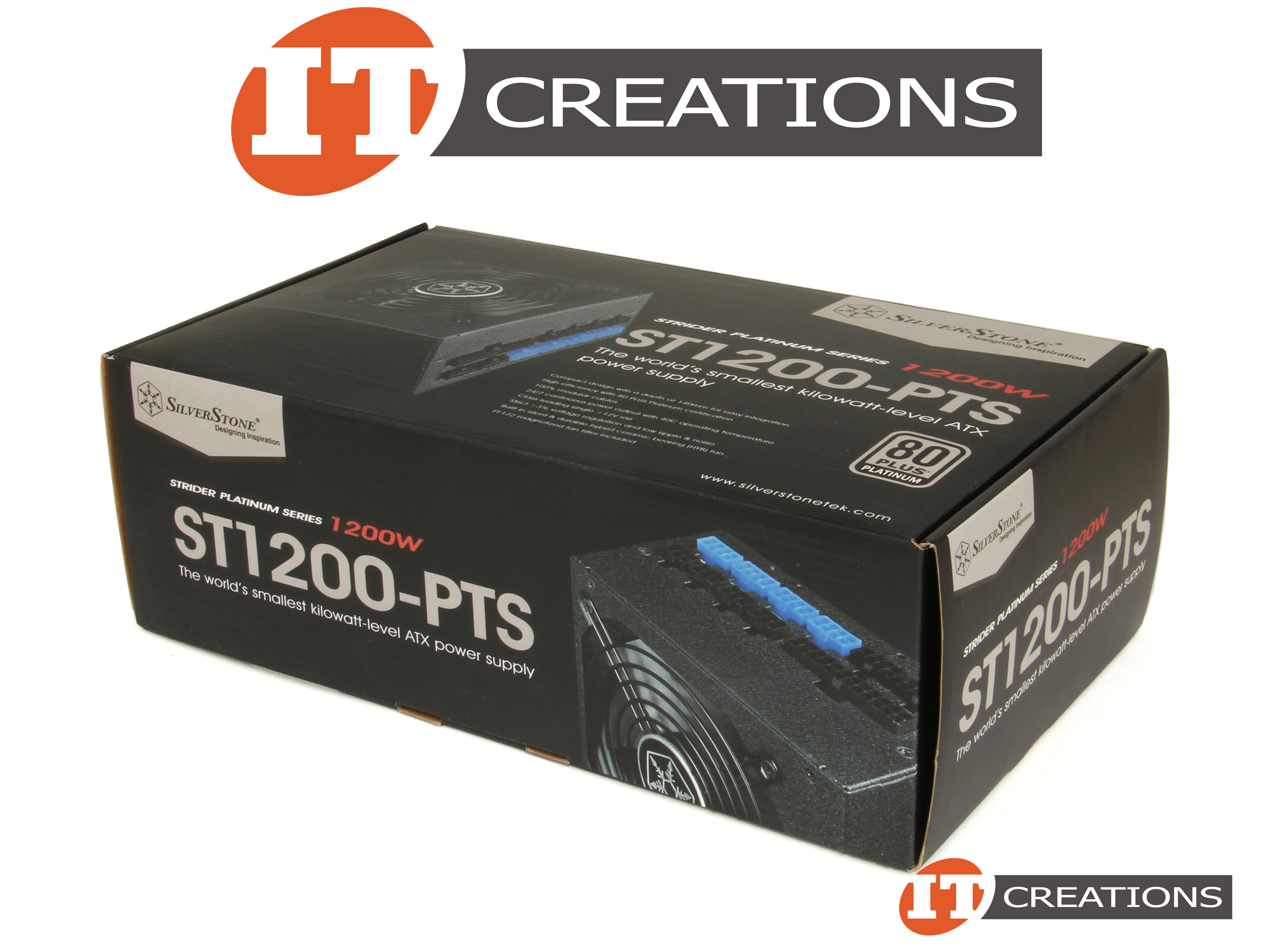 SST-ST1200-PTS-NEW - New - Silverstone Power Supply 1200w 100-264v 80 ...