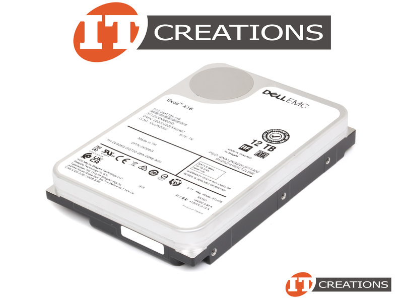 ST12000NM005G-DELL - Refurbished - DELL EMC / Seagate 12TB 7.2k SATA ...