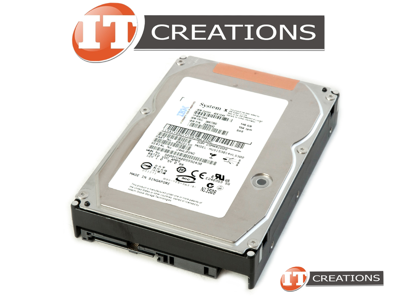 ST3146855SS-IBM - New Other - IBM / Seagate 146GB 15K RPM SAS 3.5 Inch ...