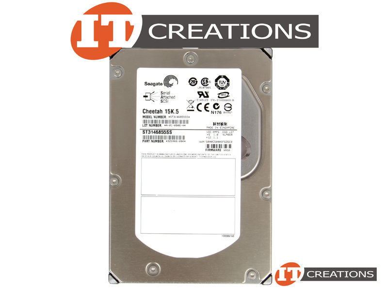 ST3146855SS SEAGATE 146GB 15K RPM SAS 3.5 INCH HARD DRIVE HOT-PLUG