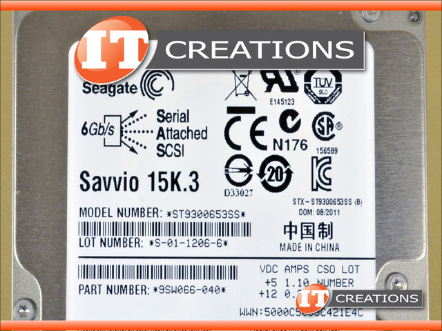 ST9300653SS - Refurbished - Seagate 300GB 15K RPM SAS 2.5 Inch Small ...