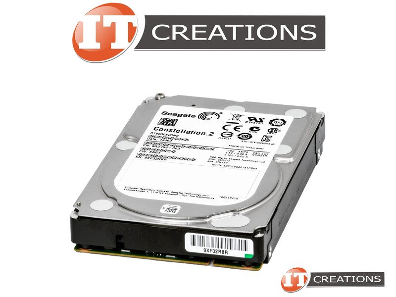 ST9500620NS - New - SEAGATE 500GB 7.2K RPM SATA III 2.5 INCH SMALL FORM ...