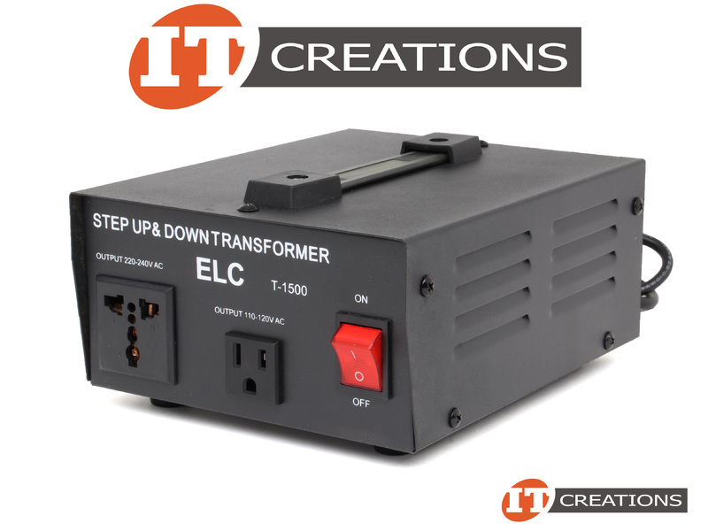 T-1500 ELC T-1500 1500w Voltage Converter Transformer Step UP / Down ...