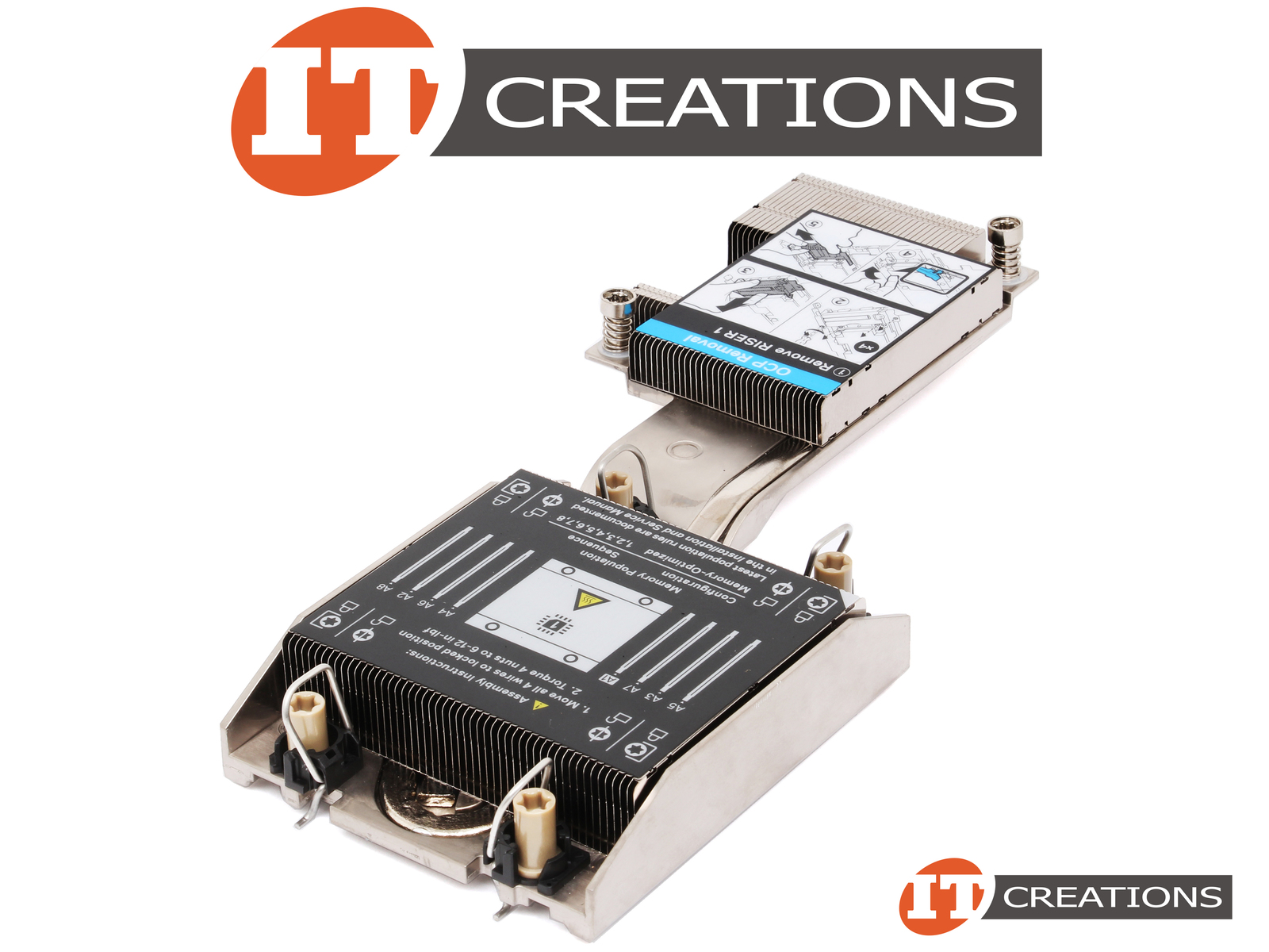 T0FVH DELL Cpu1 High Performance Heatsink For DELL EMC Poweredge C6620 ...