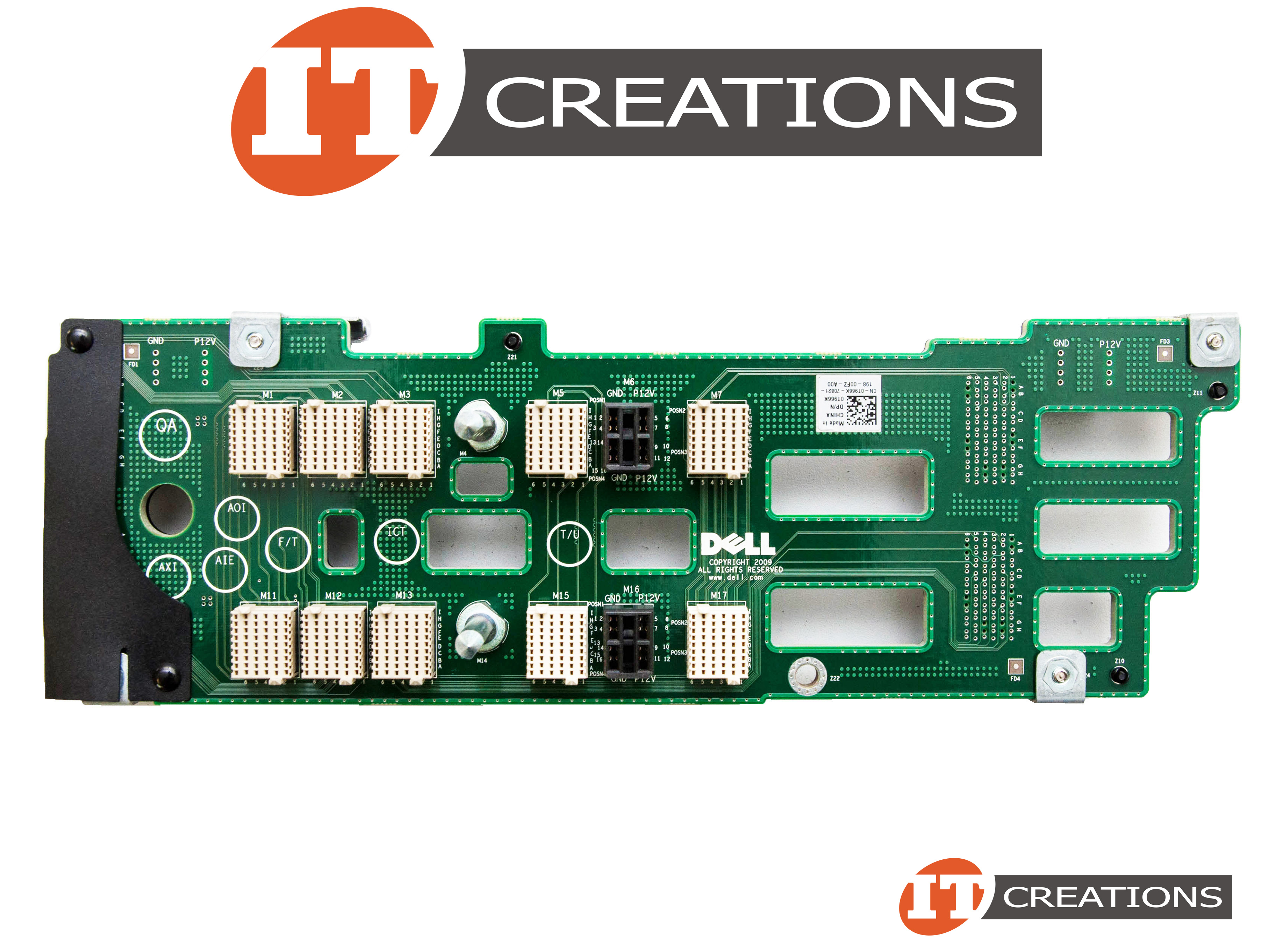 T966K DELL HDD BP MIDPLANE FOR DELL POWERVAULT MD1200 - HARD DRIVE ...