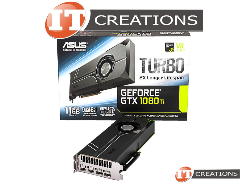 TURBO-GTX1080TI-11G-NEW - Used - Asus Nvidia Geforce GTX 1080 TI GPU ...