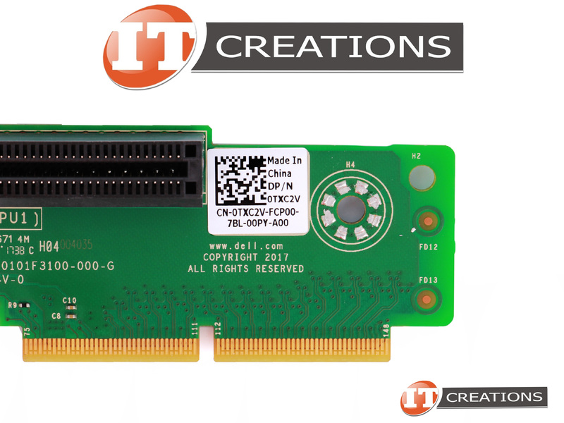TXC2V DELL 1x16 Riser1 Board For DELL EMC Poweredge R440 / R740xd2 ...