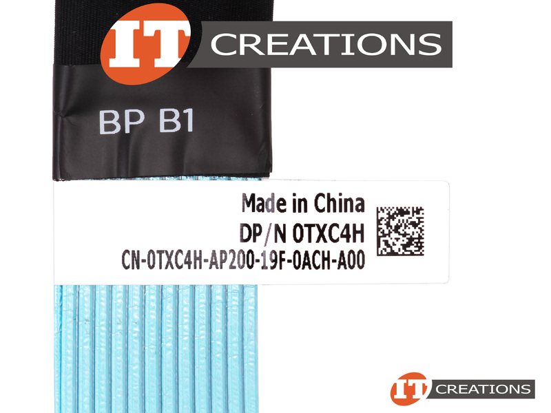 TXC4H DELL Dual PCIE NVME Ribbon Cable For DELL EMC Poweredge R640 2.5 ...