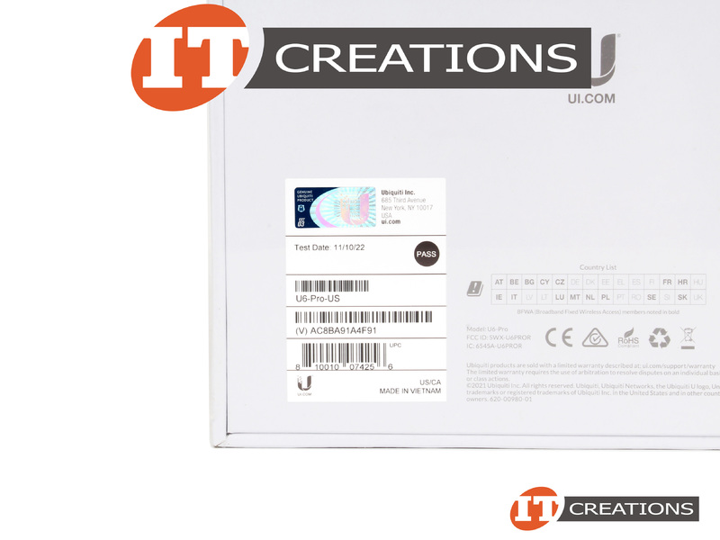 U6-PRO-US-RETAIL - Retail - Ubiquiti Access Point U6 PRO Power Over ...