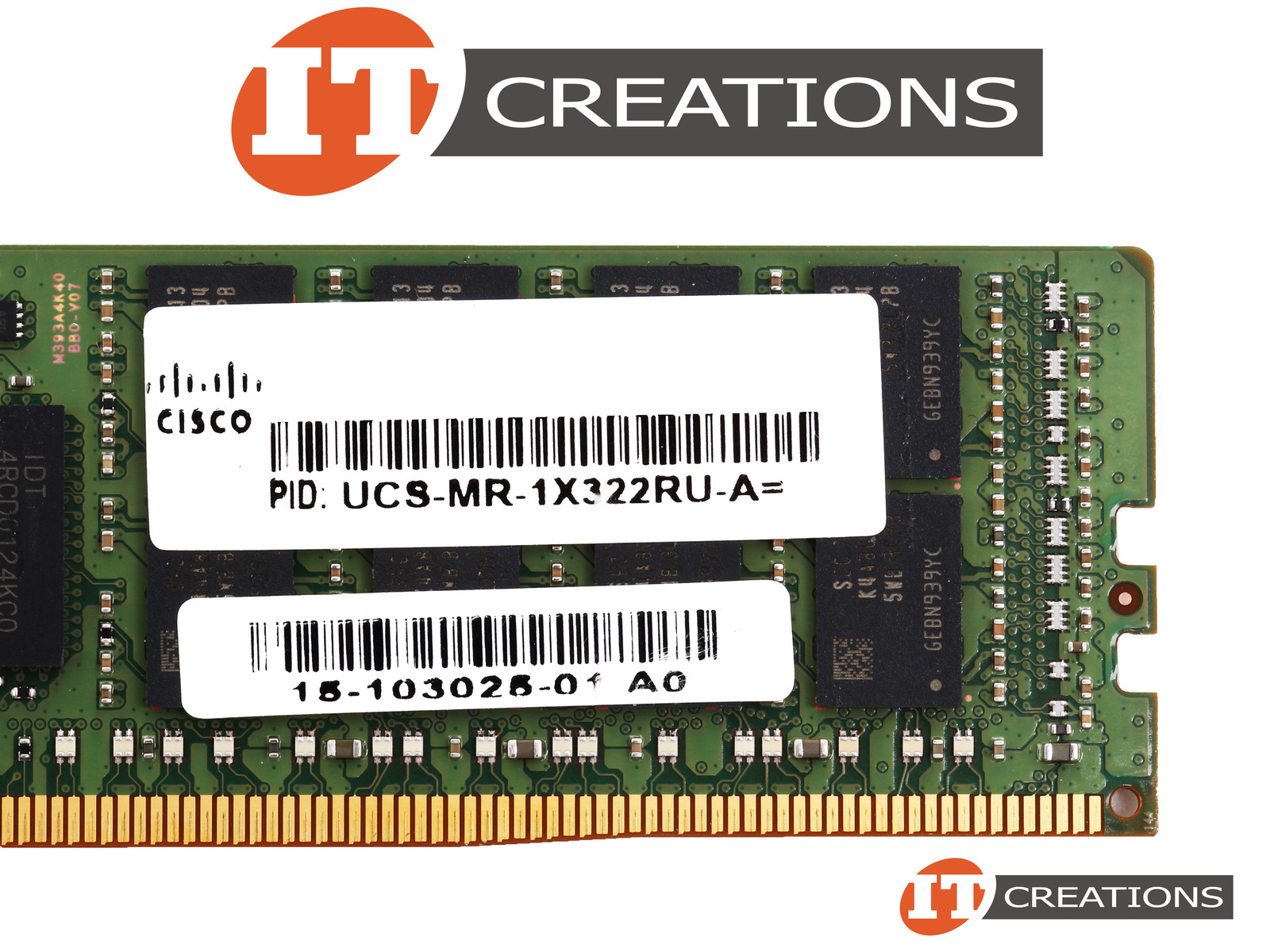 UCS-MR-1X322RU-A= Cisco / Samsung 32GB PC4-17000p-R DDR4-2133p-R ...