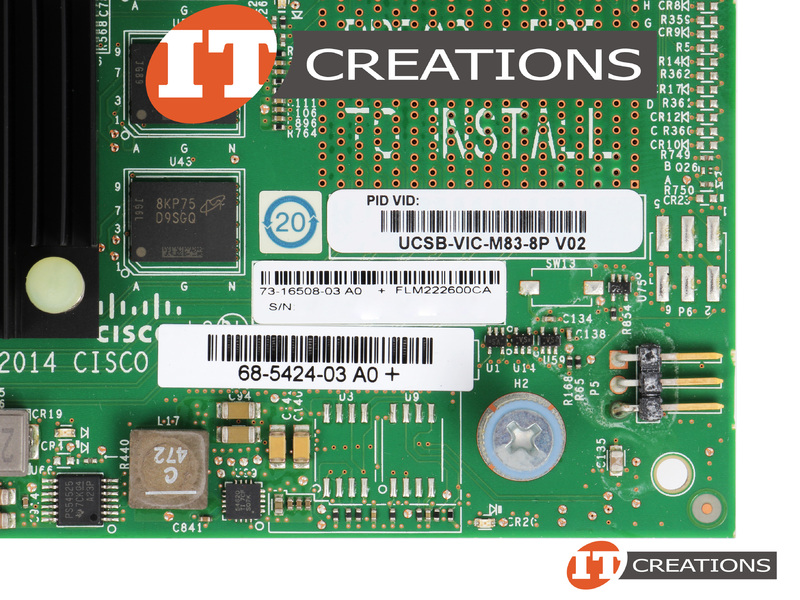 UCSB-VIC-M83-8P Cisco Virtual Interface Card VIC 1380 Mezzanine Adapter ...