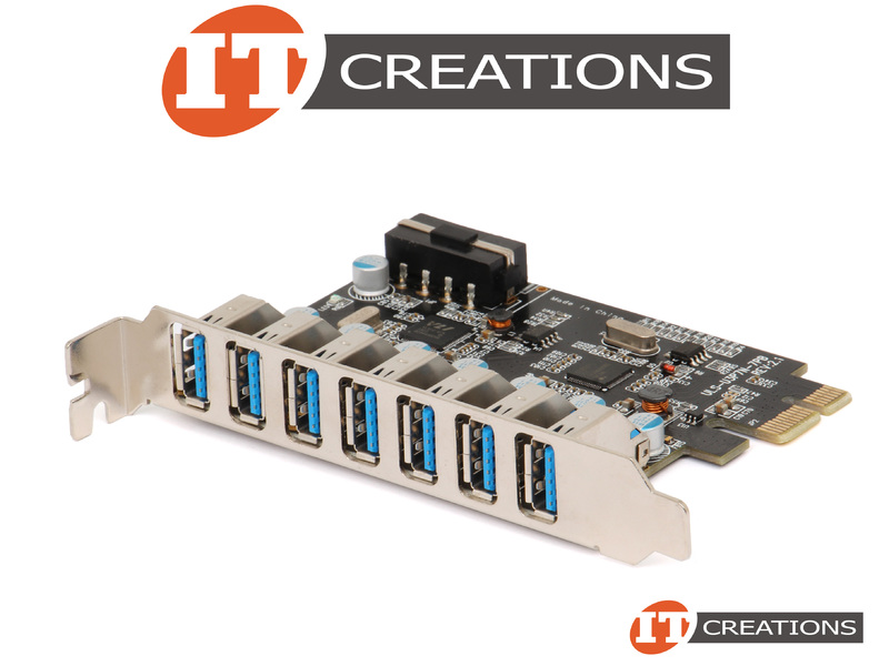 ULS-U3P7N-7PB Ulansen USB 3.0 Superspeed 7 Port PCI-E X1 Controller ...
