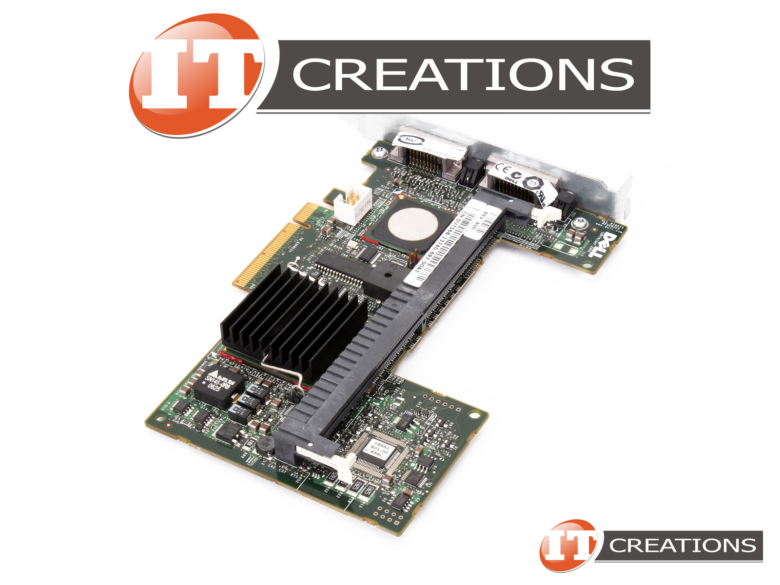 UT568-HIGH P DELL PERC 5/E ADAPTER 3GB/S SAS EIGHT PORT PCI-E 1.0 X8 ...