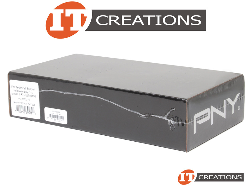 VCNT1000-PB-RETAIL - Retail - PNY NVIDIA T1000 TURING GPU 4GB 896 CUDA ...