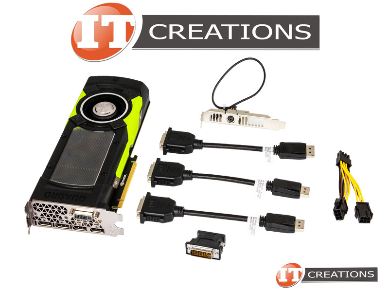 VCQM6000-24GB-NEW - New - PNY Nvidia Quadro M6000 Maxwell GPU 24GB 3072 ...