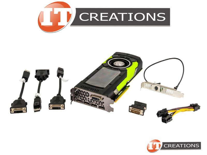 VCQM6000-T-NEW - New - PNY NVIDIA QUADRO M6000 GRAPHICS CARD 12GB ...