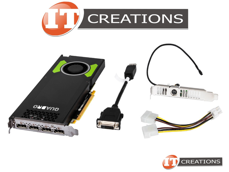 VCQP4000-NEW - New - PNY Nvidia Quadro P4000 Pascal GPU 8GB 1792 Cuda ...