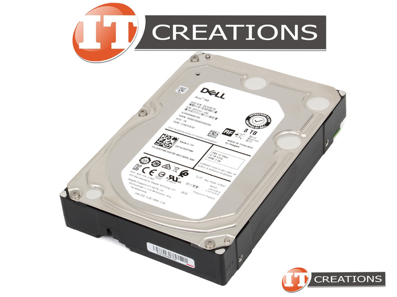 VFP4M - Refurbished - DELL / Seagate 8TB 7.2k RPM SAS III 3.5 Inch ...