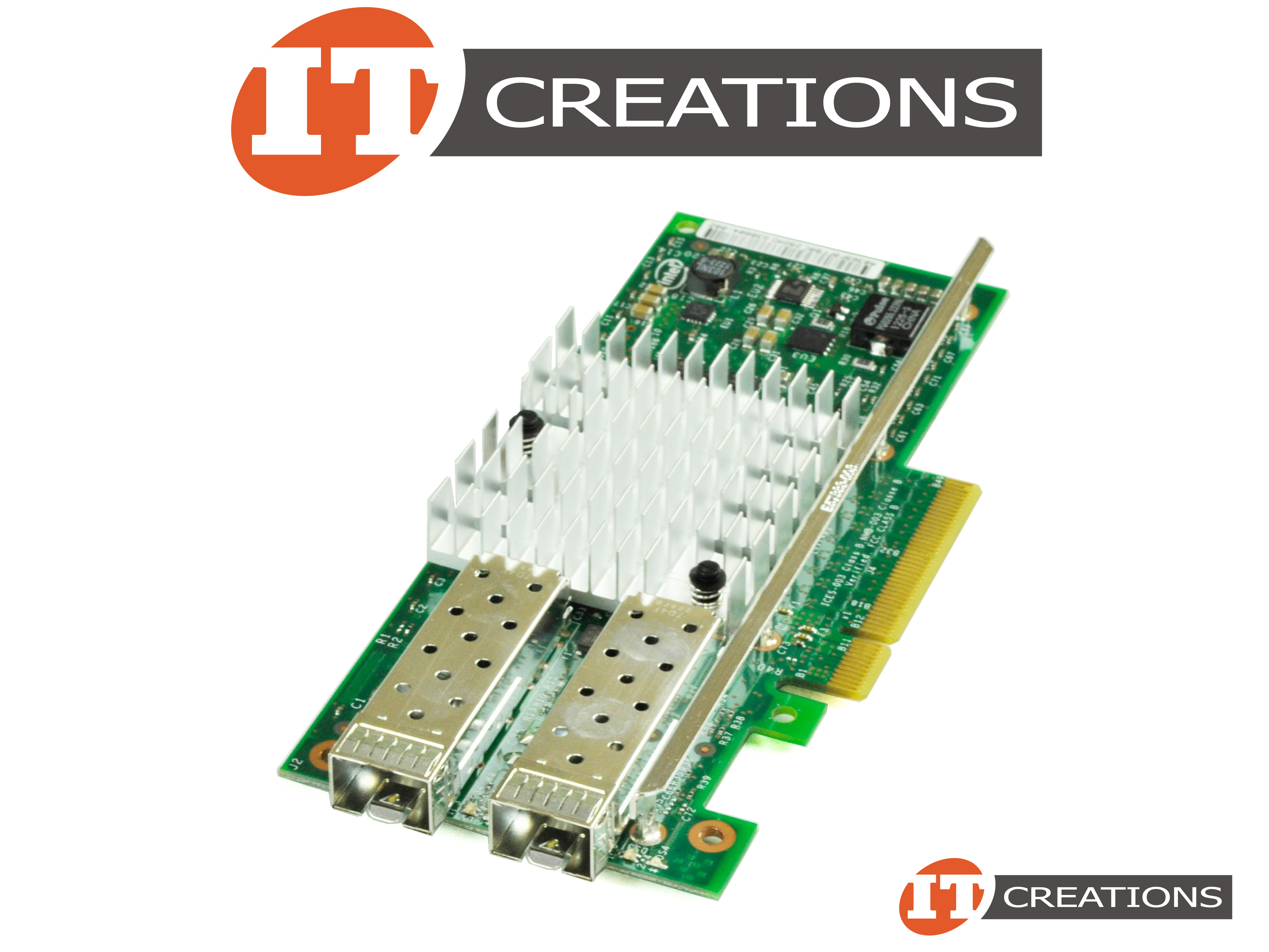 VFVGR-NO BRACKET DELL / Intel X520-DA2 CNA 10gbe PCI-E 2.0 X8 5.0 Gt/s ...