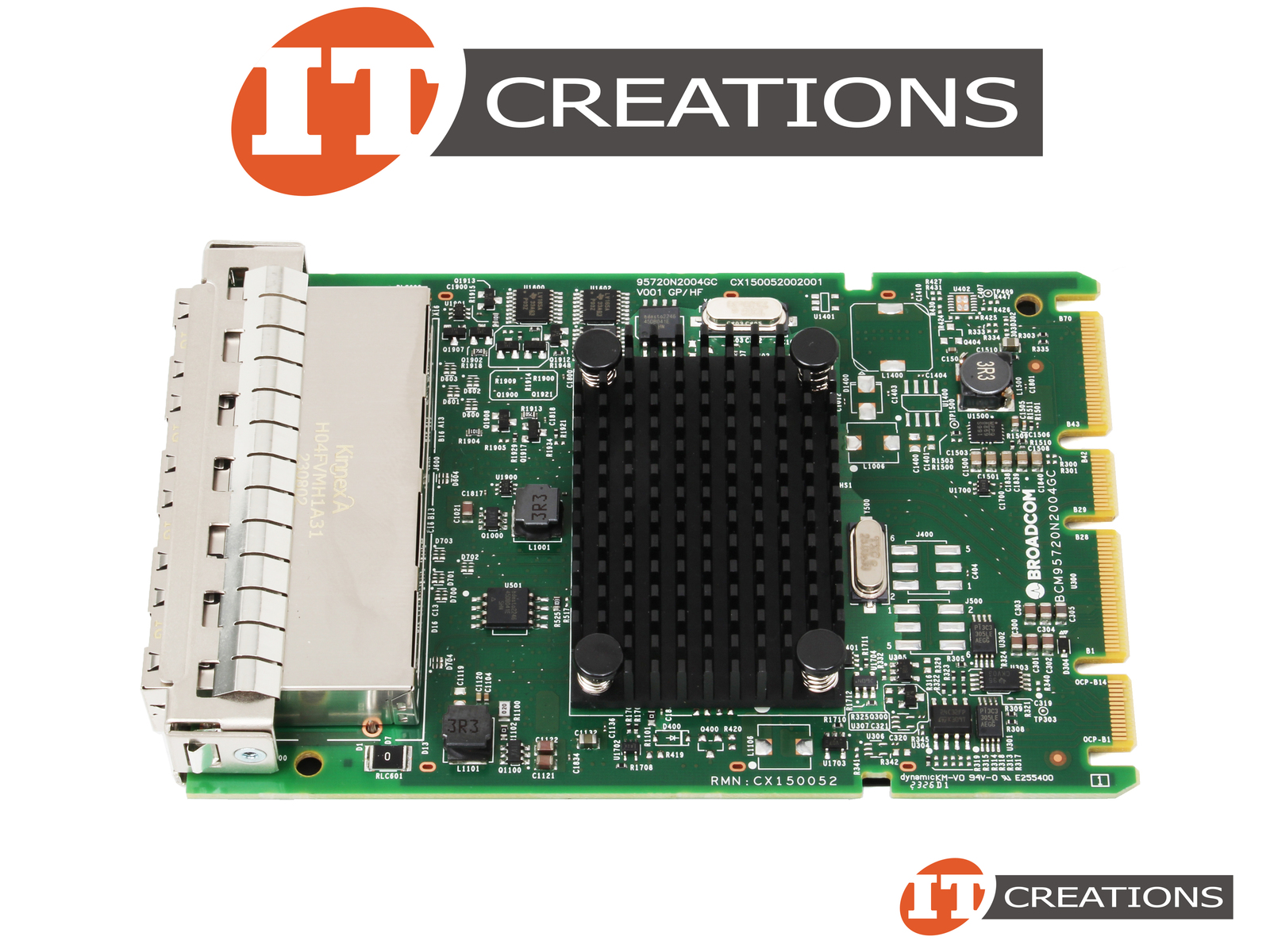 VJWVJ DELL / Broadcom 5720 OCP 3.0 NIC 1gbase-T Quad Port Ocp3 Mezzanine Card For DELL EMC ...