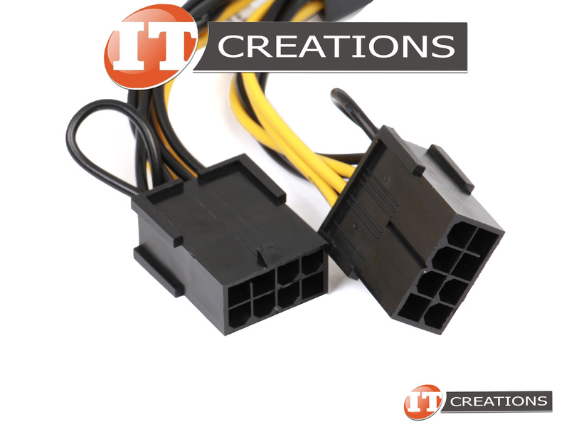 VM577 DELL GPU Y Split Power Cable For DELL Poweredge R730 2.5 Inch ( 1 ...