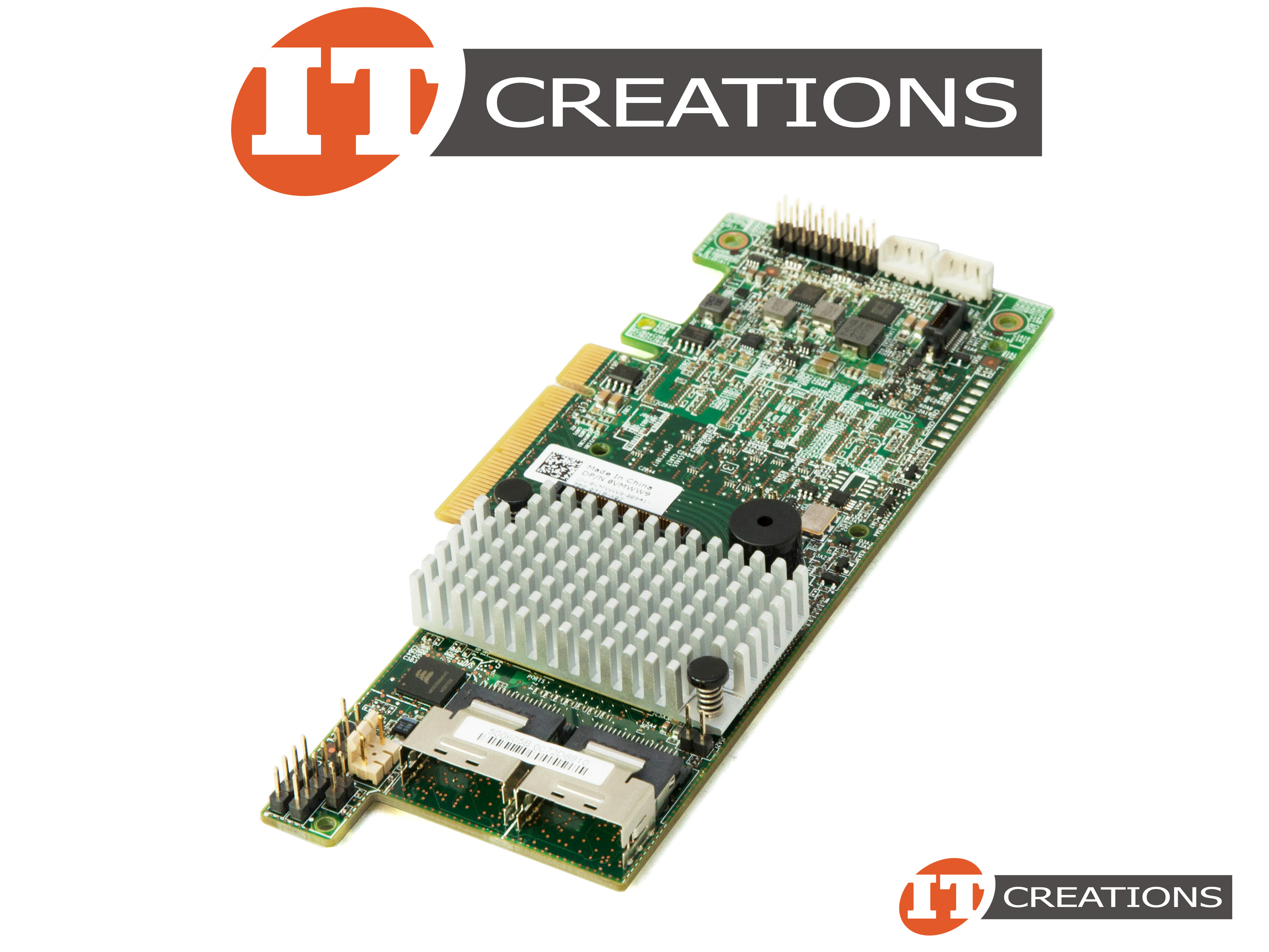 VMWW9-NO BRACKET DELL / LSI MEGARAID SAS 9271-8I 6GB/S SAS+SATA EIGHT PORT PCI-E 3.0 X8 RAID ...