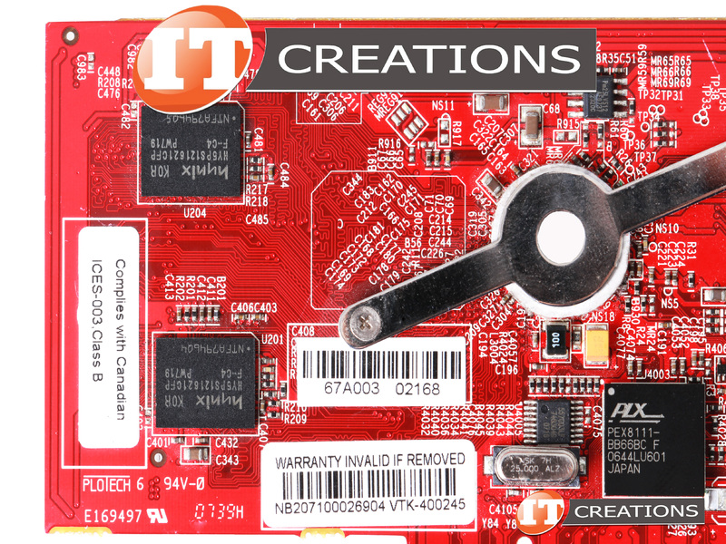 VTK-400245-LOW P - Used - AMD ATI Visiontek Radeon X1300 GPU 256MB ( 1 ...