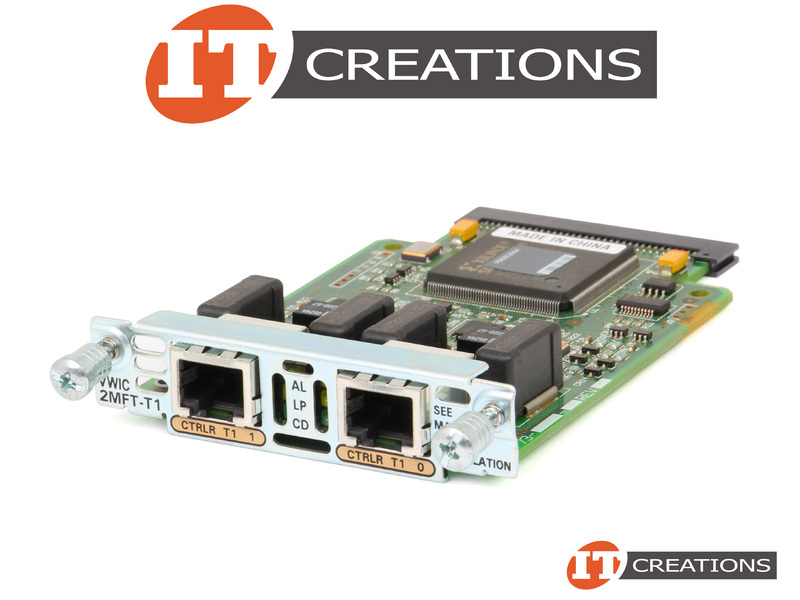 VWIC-2MFT-T1 Cisco 2 Port Multiflex Trunk Voice WAN Interface Card ( 2 ...