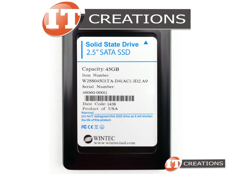 W2SS045G1TA-D41AC1-3D2 - Refurbished - Wintec 45GB MLC SATA III 2.5 ...