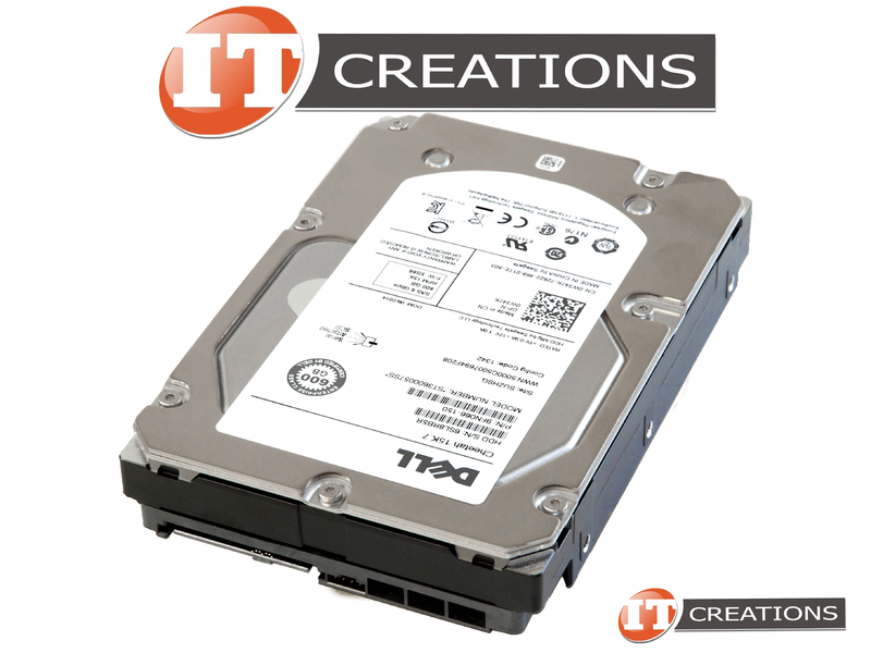 W347K - Used - DELL / SEAGATE 600GB 15K RPM SAS 3.5 INCH LARGE FORM ...