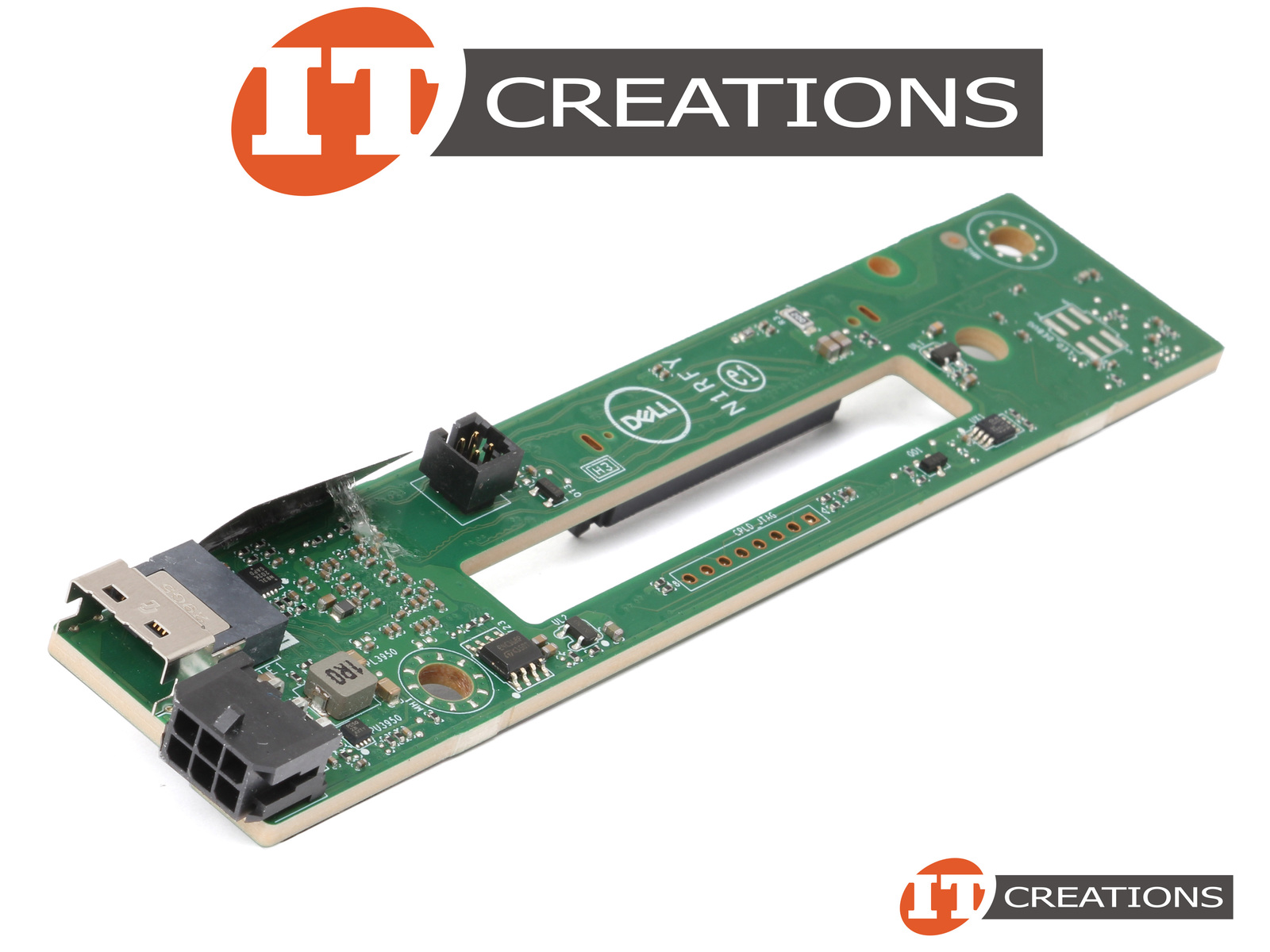 W5VV1 DELL PCIE NVME U.2 Hard Drive Backplane 3.5 Inch LFF 1 BAY For ...
