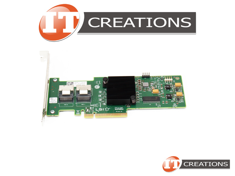 W8J8X-HIGH P DELL / LSI SAS 9210-8I HBA 6gb/s 8 Port SAS / SATA PCI-E 2 ...