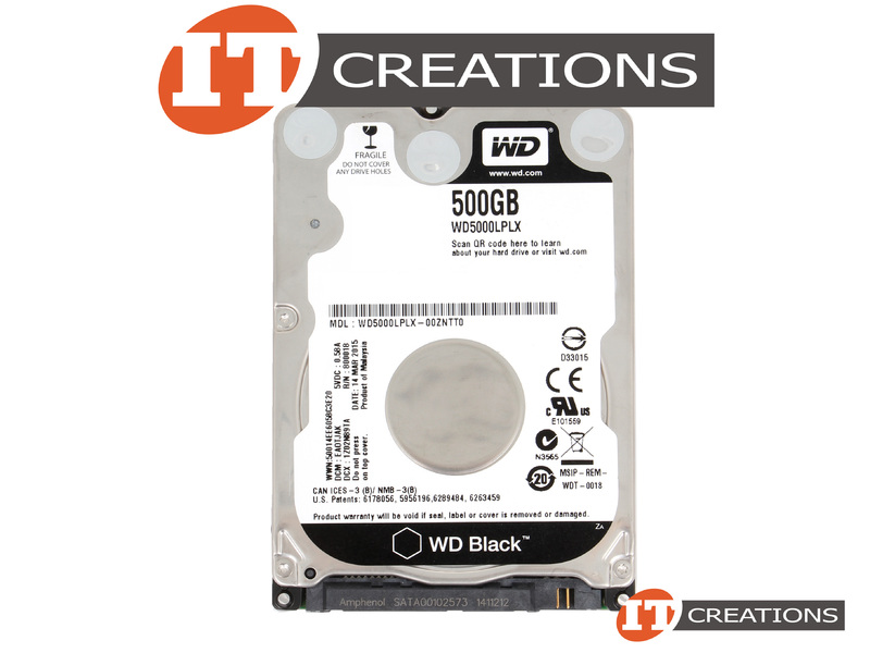 WD5000LPLX - Refurbished - Western Digital 500GB 7.2k RPM SATA III 2.5 Inch Small Form Factor ...