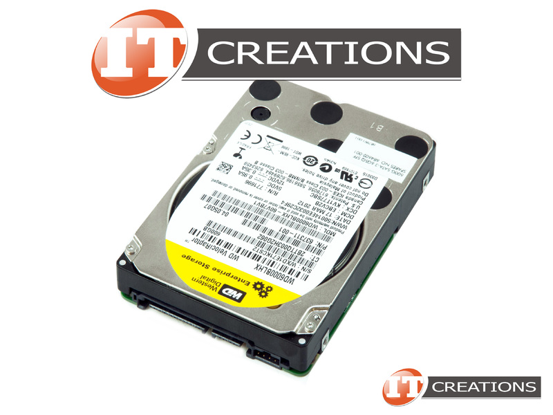WD6000BLHX-60V7BV1-HP HP / WESTERN DIGITAL 600GB 10K RPM SATA 2.5 INCH ...