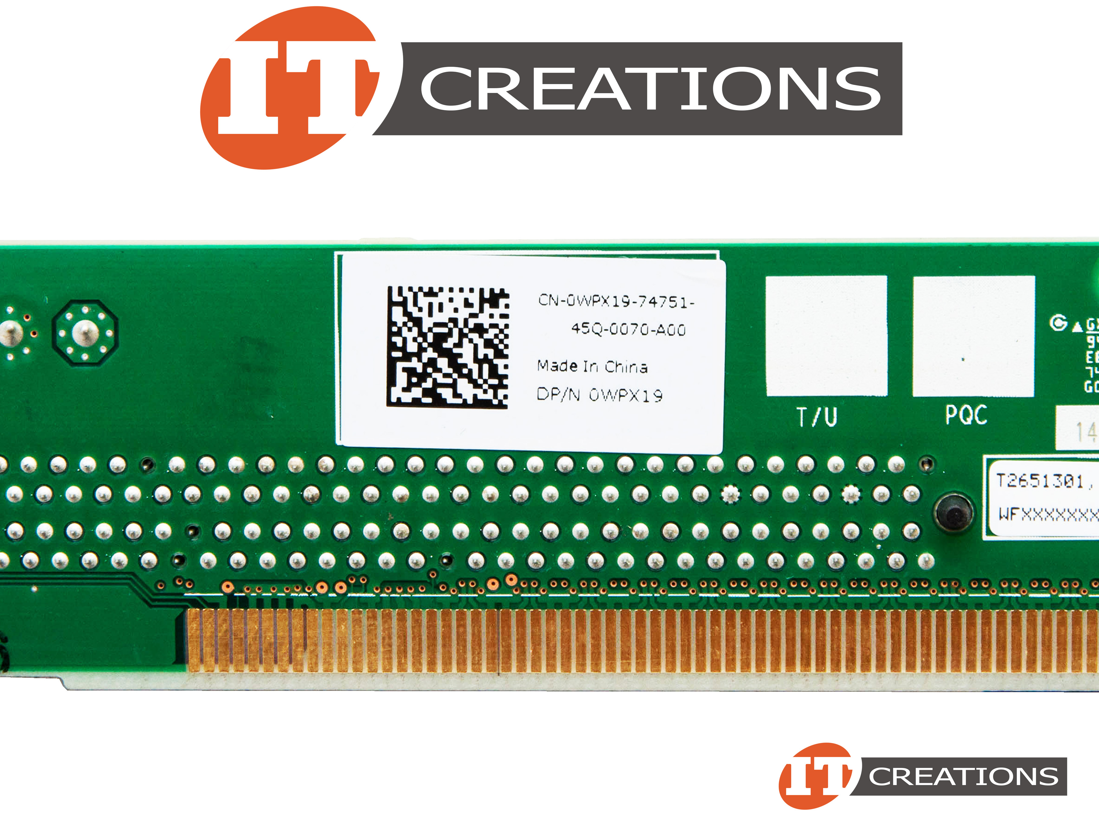 WPX19 DELL RISER CARD 3 FOR DELL POWEREDGE R620 / POWERVAULT DL4000 ...