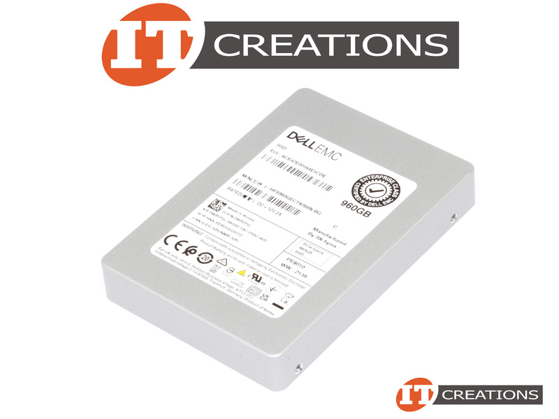 WR2FG - Refurbished - DELL EMC / SK Hynix 960GB PCIE Gen4 NVME U.2 SFF ...