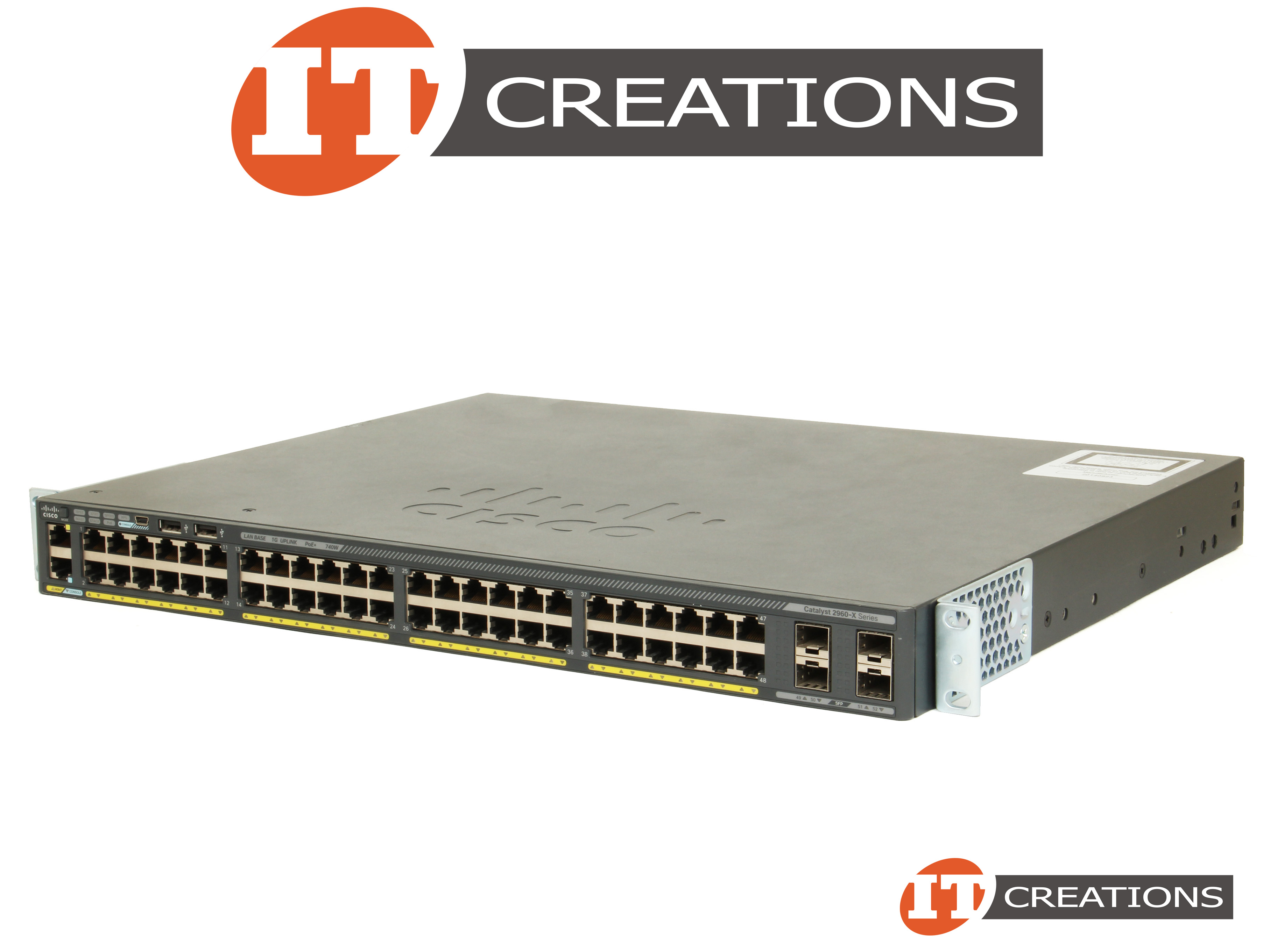 WS-C2960X-48FPS-L - Used - Cisco Catalyst 2960x-48fps-L 1gbe 48-Port ...