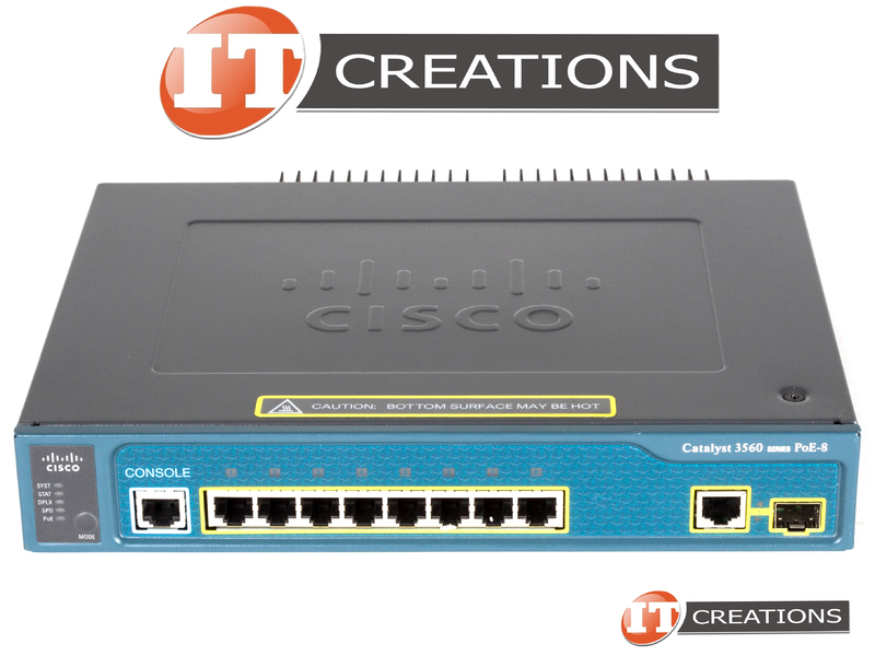 WS-C3560-8PC-S - Used - Cisco Catalyst 3560 Series POE-8 10 / 100 Ports ...