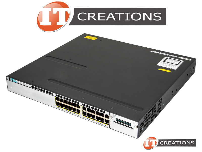 WS-C3750X-24T-S V05 - Used - Cisco Catalyst C3750x-24T-S IP Base 24 ...