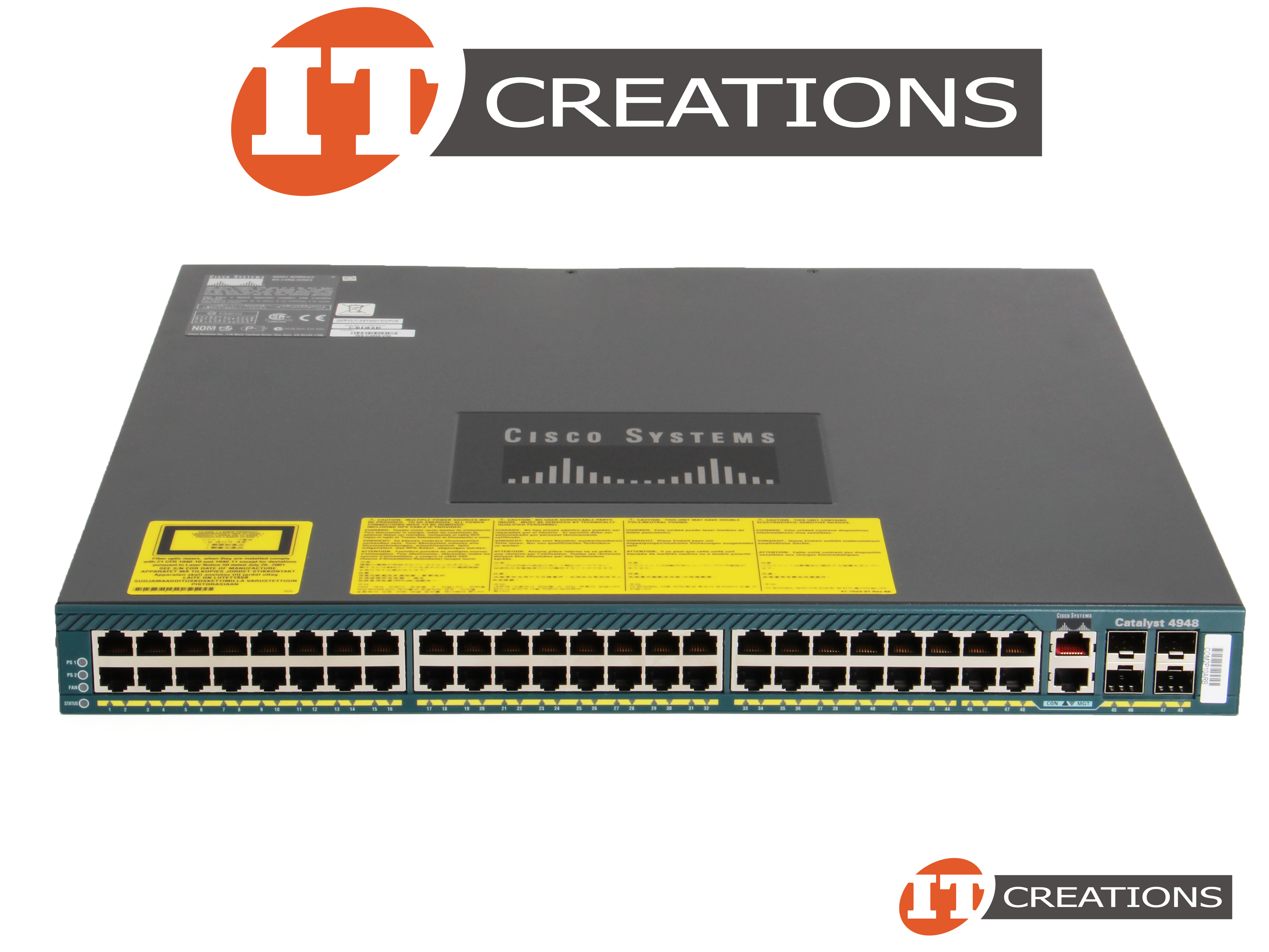 WS-C4948-NEW - New - CISCO CATALYST 4948 FIXED-CONFIG SWITCH - ( 1 ...