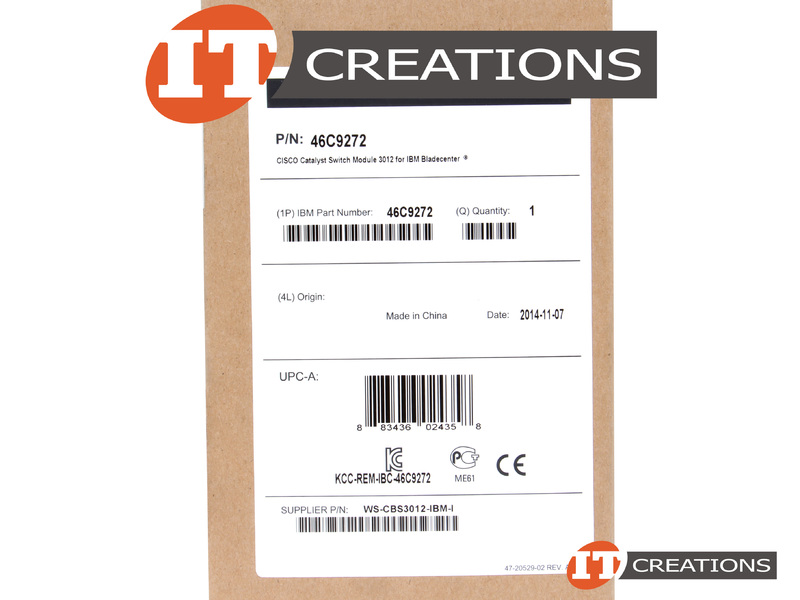 WS-CBS3012-IBM-I-NEW - New - IBM / Cisco Catalyst Switch Module 3012 ...