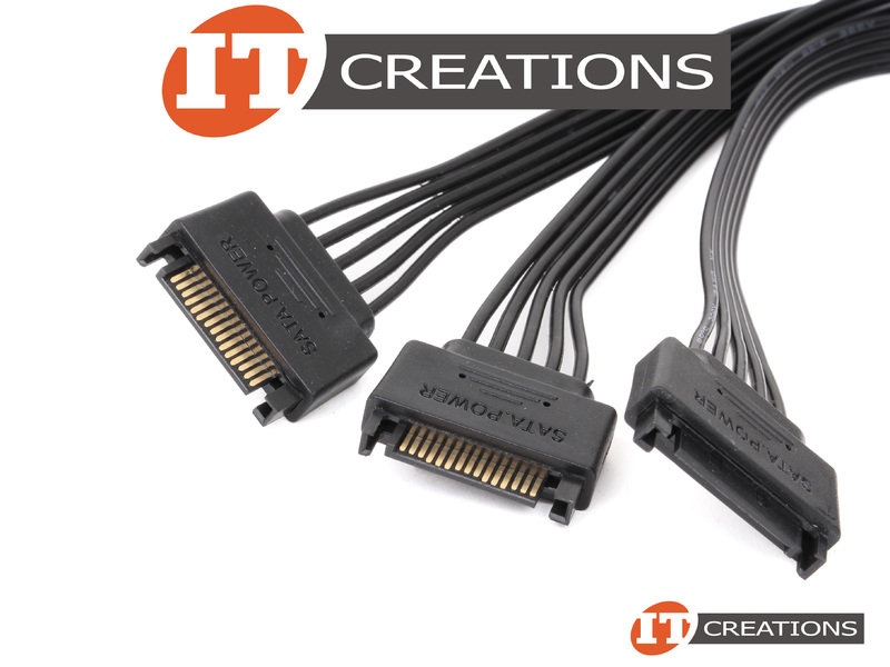 X001THDYTX Jndtek 3-Pack SATA Power Cable Adapter 10 Inch 15 PIN Serial ...