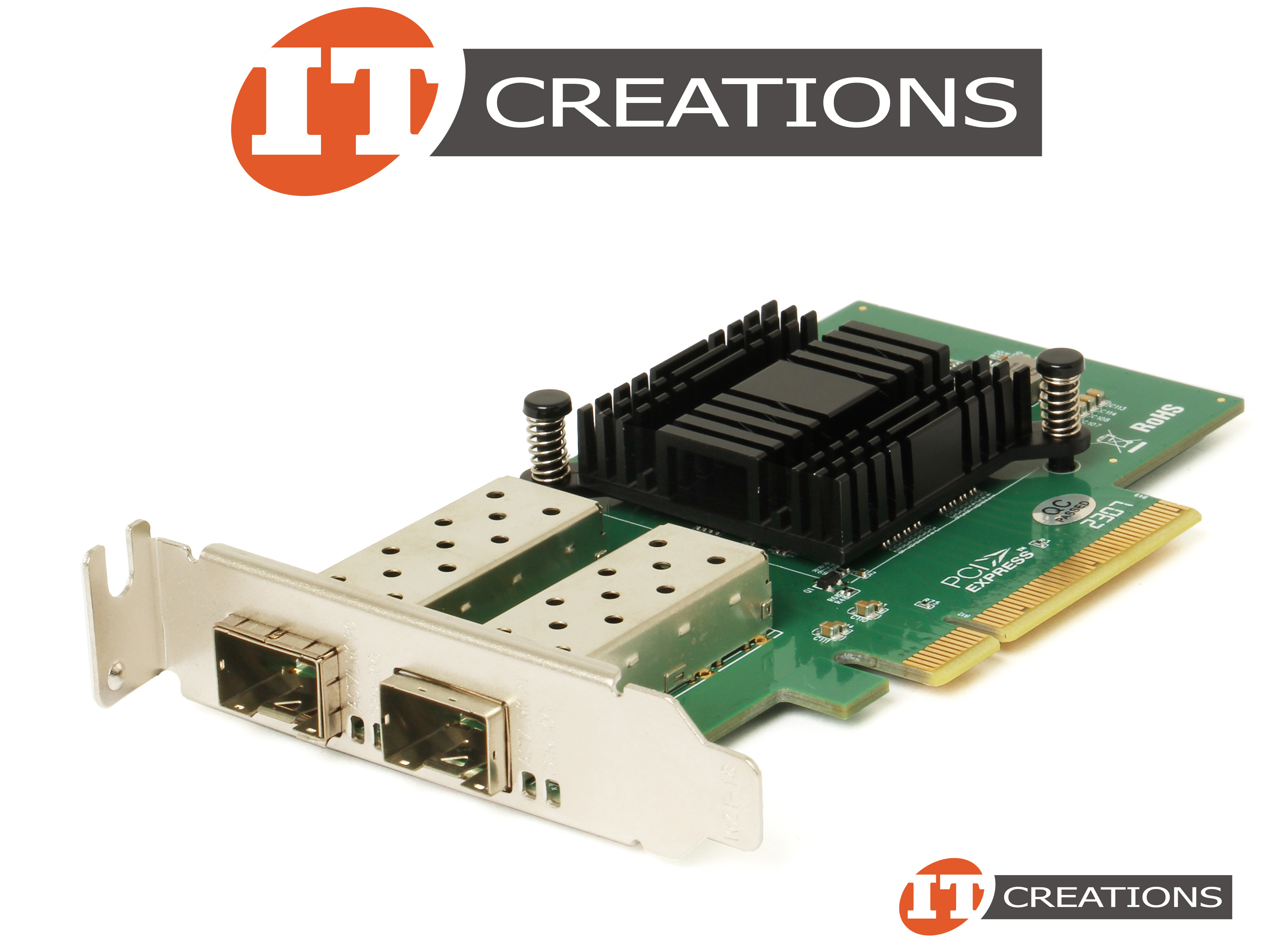 X520-10G-XS-X8-LOW P 10gtek / Intel X520 CNA 10gbe Dual Port Sfp+ PCI-E ...