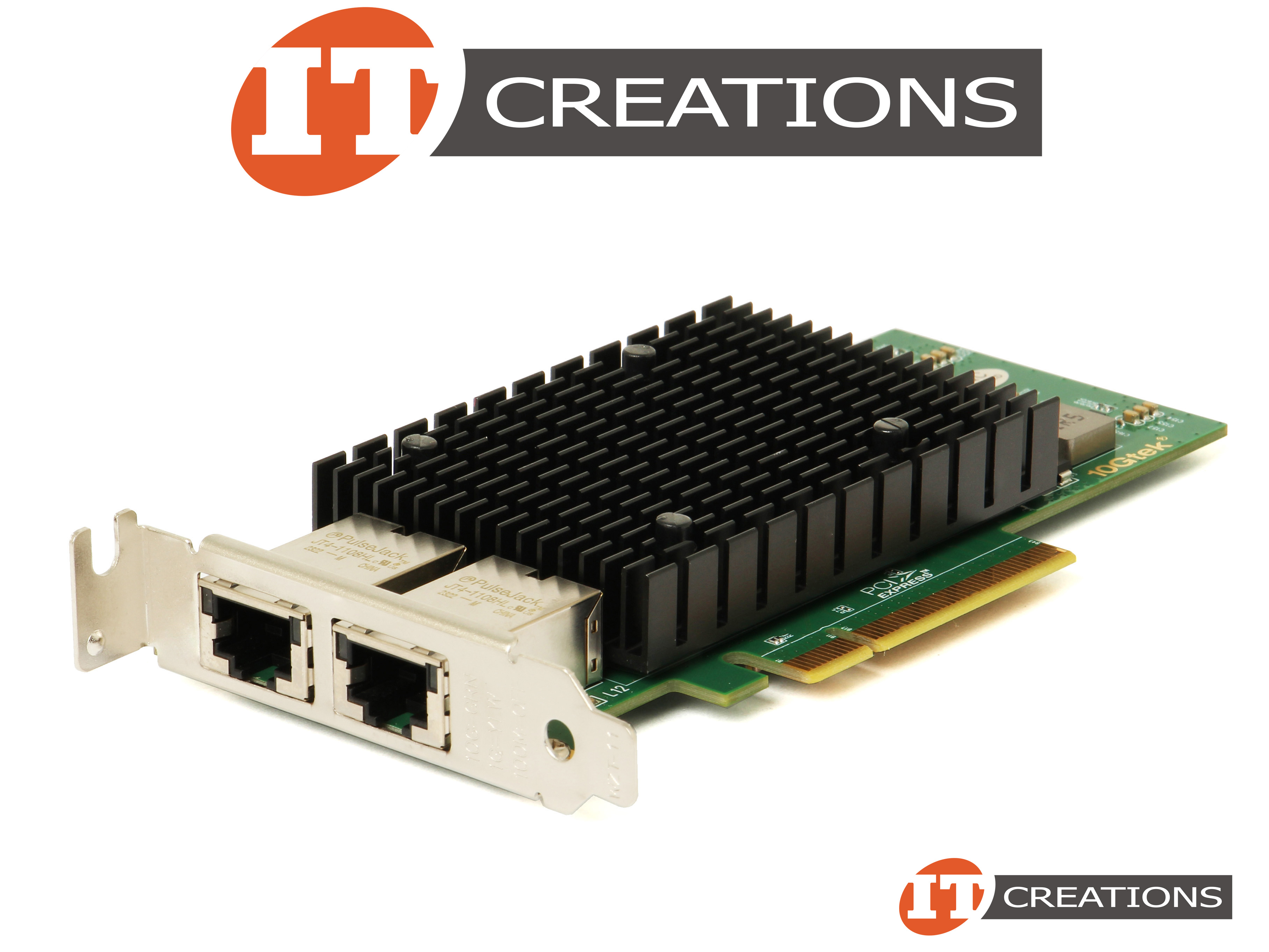 X540-10G-2T-X8-LOW P 10gtek / Intel X540-T2 CNA 10gbase-T Dual Port PCI ...